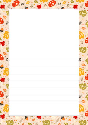 Autumn Writing Frames | Teaching Resources