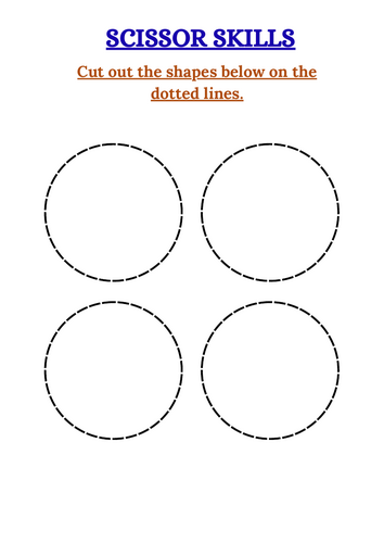 Shape Cutting Activity Pack | Scissor Skills for Preschool & EYFS ...