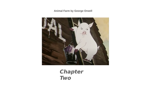 Animal Farm Chapter 2 (adapted for audio) | Teaching Resources