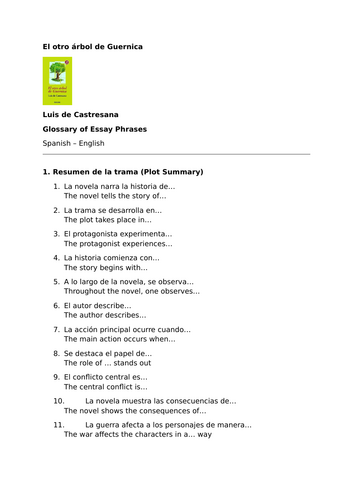 El otro árbol de Guernica by Luis de Castresana – Glossary of Essay ...