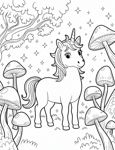 Magical Animals Coloring Pages for Kids | 15 Fantasy Creatures ...