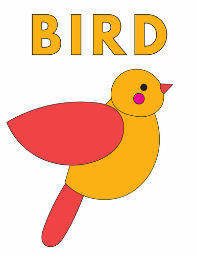 Bird Craft Activity | Color, Cut and Paste Spring or Animal Theme Craft ...