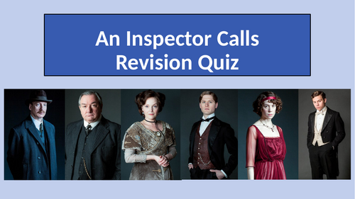 An Inspector Calls AQA English Literature KS4 SOW | Teaching Resources