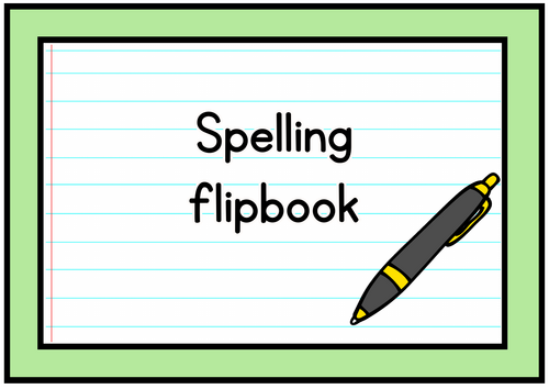Spelling strategies flipbook | Laminate and Reuse | Teaching Resources