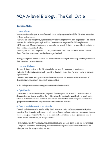 A level Biology: Cell Structure Activity Pack | Teaching Resources