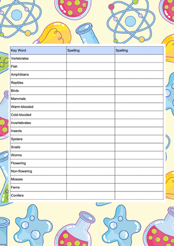 Primary Science Key Vocabulary Booklets – Year 1-6 Dual Language ...