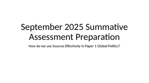 IBDP Global Politics – Paper 1 Question 4 Preparation Lesson ...