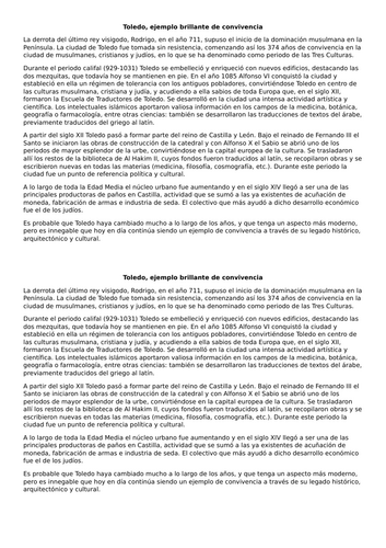 A-Level AQA 9.1 - La convivencia entre culturas | Teaching Resources