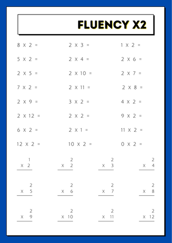Times Tables – 5× and 10× Worksheets | 5 Activities Each | Fluency ...
