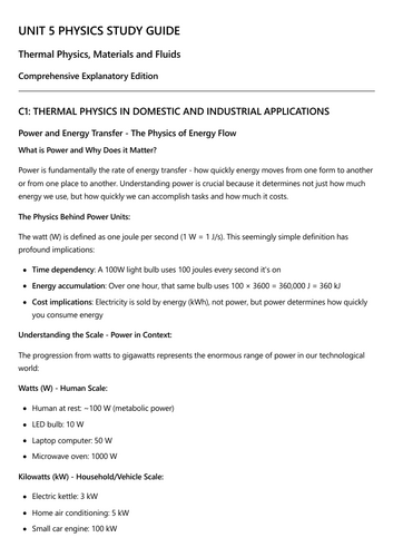 Unit 1, 3 & 5 Physics Workbooks - BTEC Applied Science Level 3 | Teaching Resources