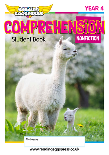 Year 4 Reading Comprehension | Non-Fiction Workbook | KS2 Literacy ...