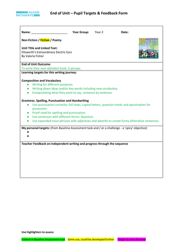 EYFS & KS1 - Ellsworth’s Extraordinary Electric Ears (3 Week Unit ...