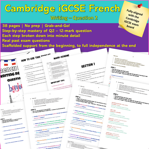 Cambridge IGCSE French Jumbo Bundle – Complete Set of 18 Essential ...