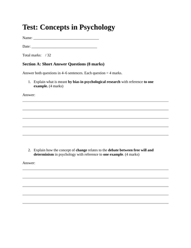 Intro to Psychology | IBDP Psychology 2025 Guide | Key Concepts Lesson ...