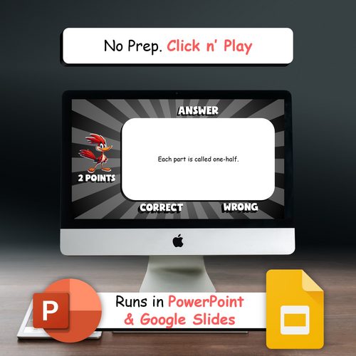 Partitioning Shapes into Equal Parts WING NUTS Maths Game | No-Prep ...