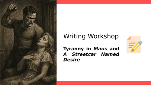 IB English A Literary Work: Maus - Graphic Novel | Teaching Resources