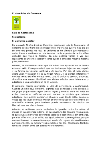 El otro árbol de Guernica by Luis de Castresana – Symbolism – School ...