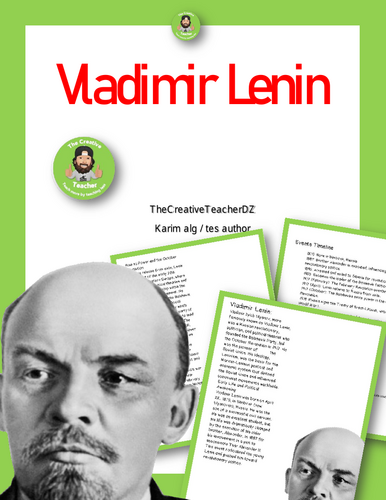 Vladimir Lenin : Biography | Teaching Resources