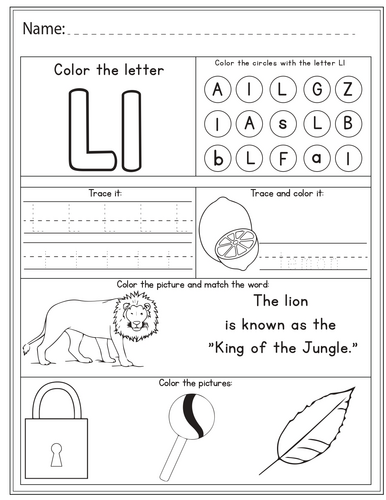 Letter Sound Worksheets for Kindergarten - Beginning Sounds Worksheets ...