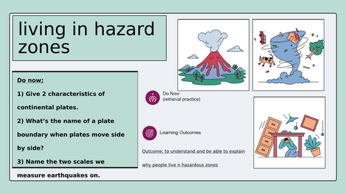 iGCSE Edexcel Geography - Hazards - why do people live in hazard zones ...