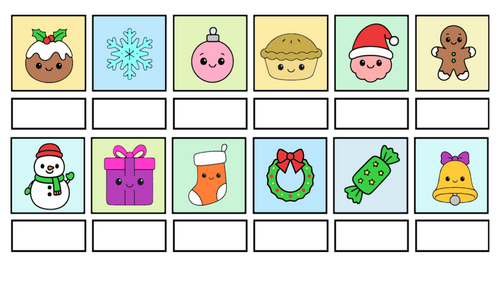 Christmas Picture Labelling EYFS & KS1 | Teaching Resources