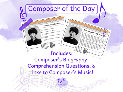 KS2–3 Music: October Composers – Daily Reading & Listening | Teaching ...