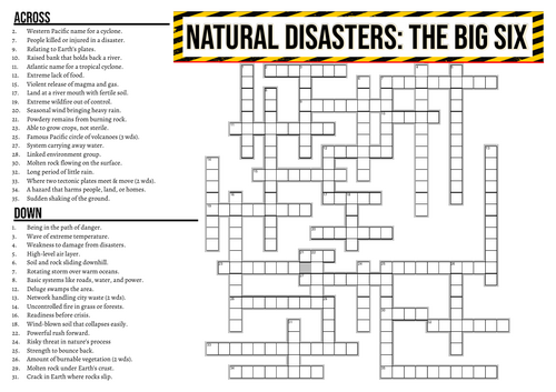 Natural Disasters Comprehension Worksheets | Teaching Resources