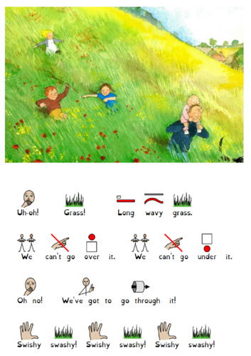 We're Going on a Bear Hunt - SEND Widgit story booklet | Teaching Resources