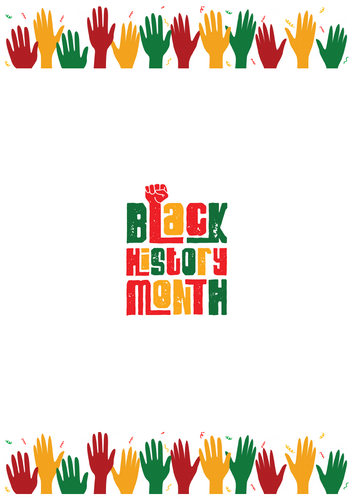 Black History Month- themed blank pages | Teaching Resources