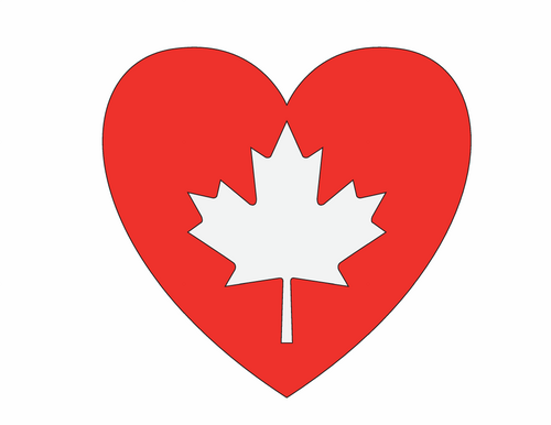 Canada Day Craft Activity – Hearts, Flags & Maple Leaves Cut & Paste ...