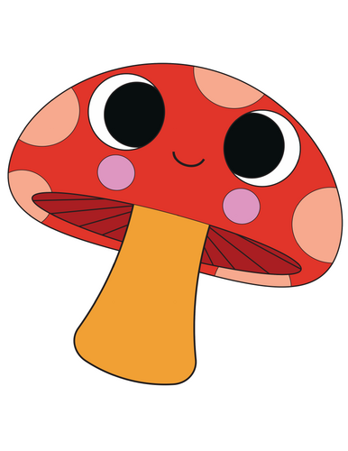 Mushroom Name Craft | Build Your Own Mushroom Literacy & Scissor ...