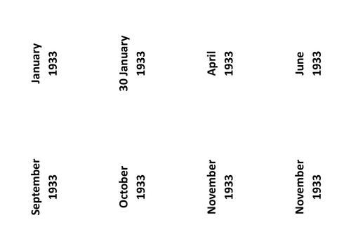 Printable flashcards - Life in Nazi Germany (Edexcel GCSE History ...