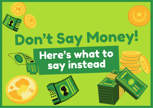 Business Money Finance Key Terms Poster Display Set | Teaching Resources