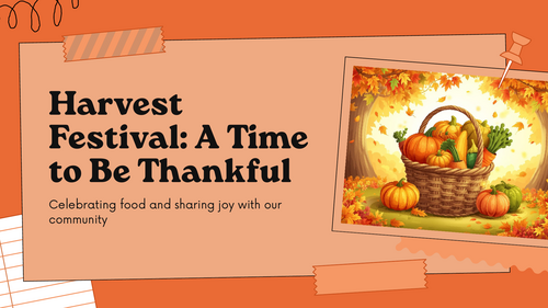Harvest Festival Assembly PowerPoint – KS1 & KS2 | Gratitude, Food ...