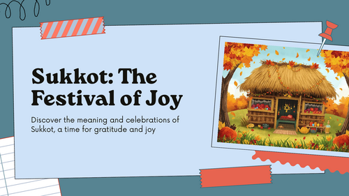 Sukkot Assembly PowerPoint – KS1 & KS2 | Jewish Festival of Joy ...
