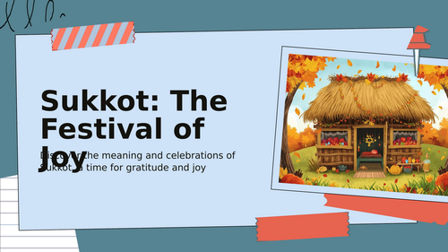 Sukkot Assembly PowerPoint – KS1 & KS2 | Jewish Festival of Joy ...