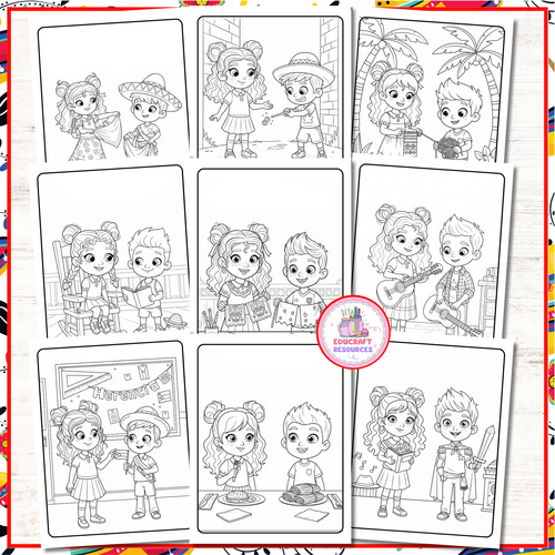 Hispanic Heritage Month Reading Comprehension & Coloring Pages | 60 ...