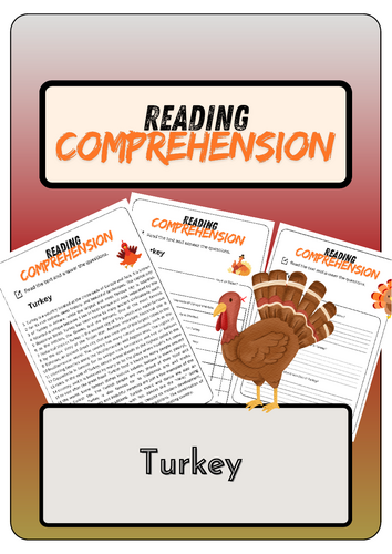 Reading Comprehension - Turkey + Solutions | Teaching Resources