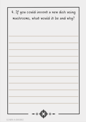 National Mushroom Day: Open Ended Questions for Kids on October 15th ...