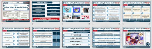 Online Safety & Mental Health – Interactive Classroom Quiz (50 ...
