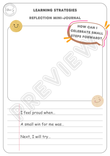 Growth Mindset Reflection Mini-Journal for Lower Primary | Teaching ...