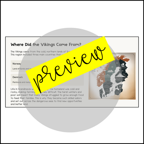 Viking Longships KS2 Lesson Pack – PowerPoint, Worksheets & Lesson Plan ...