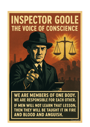 Inspector Goole Poster | Teaching Resources