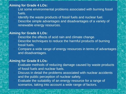 P3.4 Energy from the Environment | AQA GCSE Physics 2026 | Editable ...