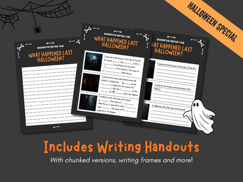 Halloween Descriptive Writing Lesson KS3/KS4 | Teaching Resources