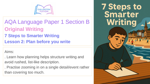 AQA GCSE English Language Paper 1 Section B – 7 Steps to Smarter ...