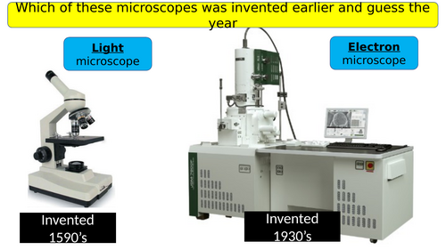 Light and electron microscope and calculations of actual cell size AAQ ...