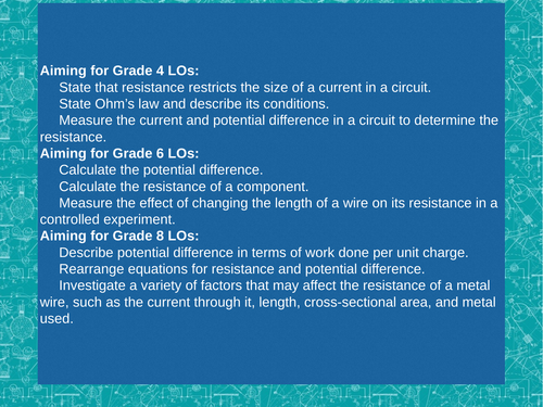 P4.3 Potential Difference & Resistance | AQA GCSE Physics 2026 ...