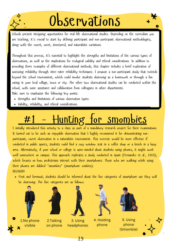 Observational methods in Psychology - Teaching activities | Teaching ...