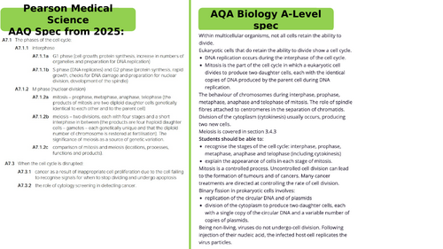 Cell Cycle Disruption and Cancer - AAQ Pearson Medical Science ...